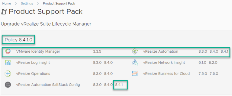 VIDM 3.3.5 Upgrade and Disk Resize – vTAM