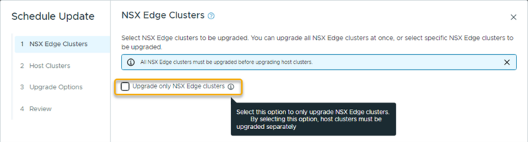VCF 5.2.1.1 , NSX 4.2.1.1 and ESXi 8.0u3c (vLCM) upgrade – vTAM