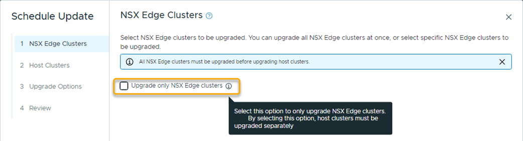 VCF 5.2.1.1 , NSX 4.2.1.1 and ESXi 8.0u3c (vLCM) upgrade – vTAM