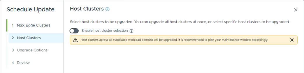 VCF 5.2.1.1 , NSX 4.2.1.1 and ESXi 8.0u3c (vLCM) upgrade – vTAM