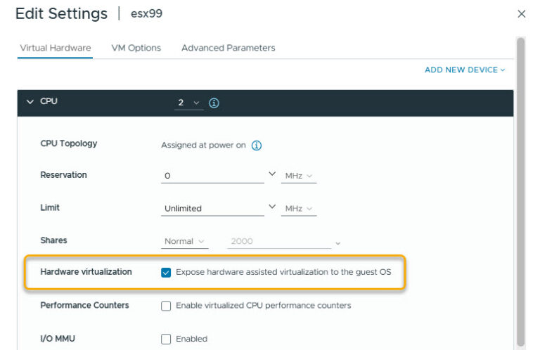 How to create your own Nested ESXi OVA. – vTAM
