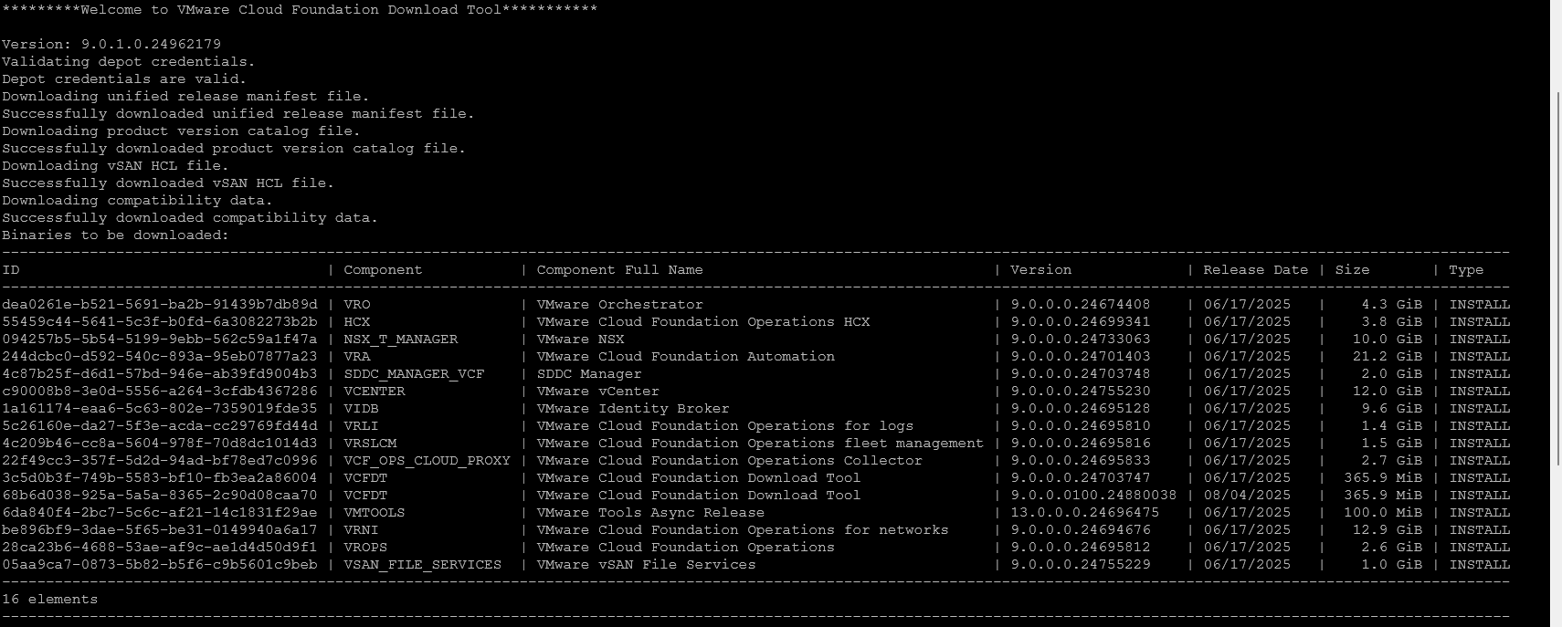 VMware Cloud Foundation 9 Offline Depot Installation and configuration ...